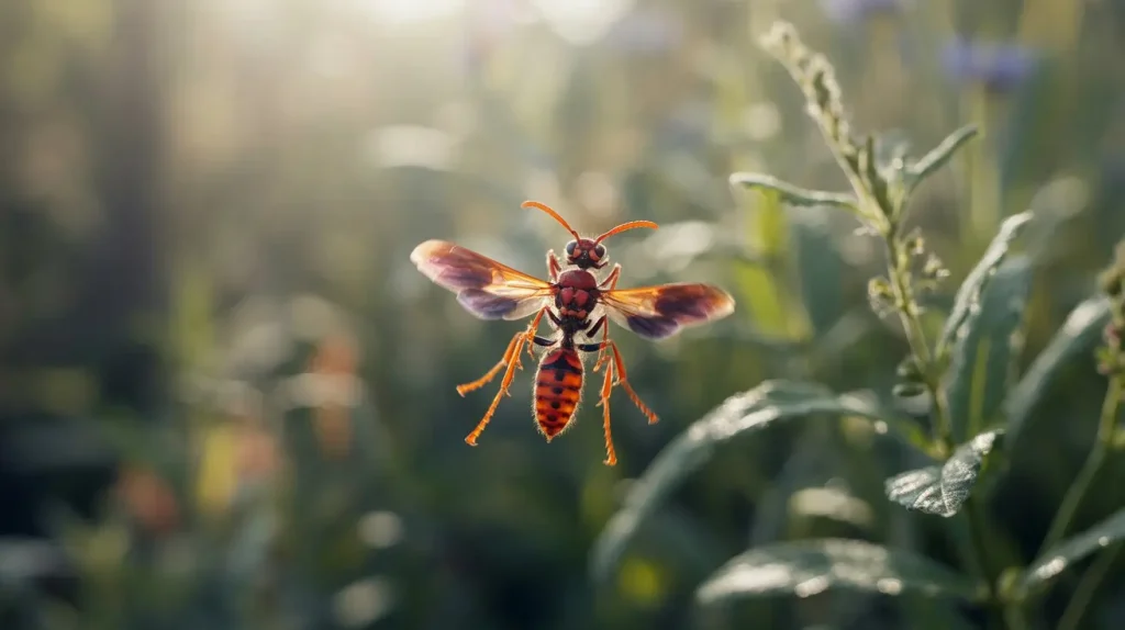 Red Wasp | Paper & Little | Behavior, Appearance Full Guide